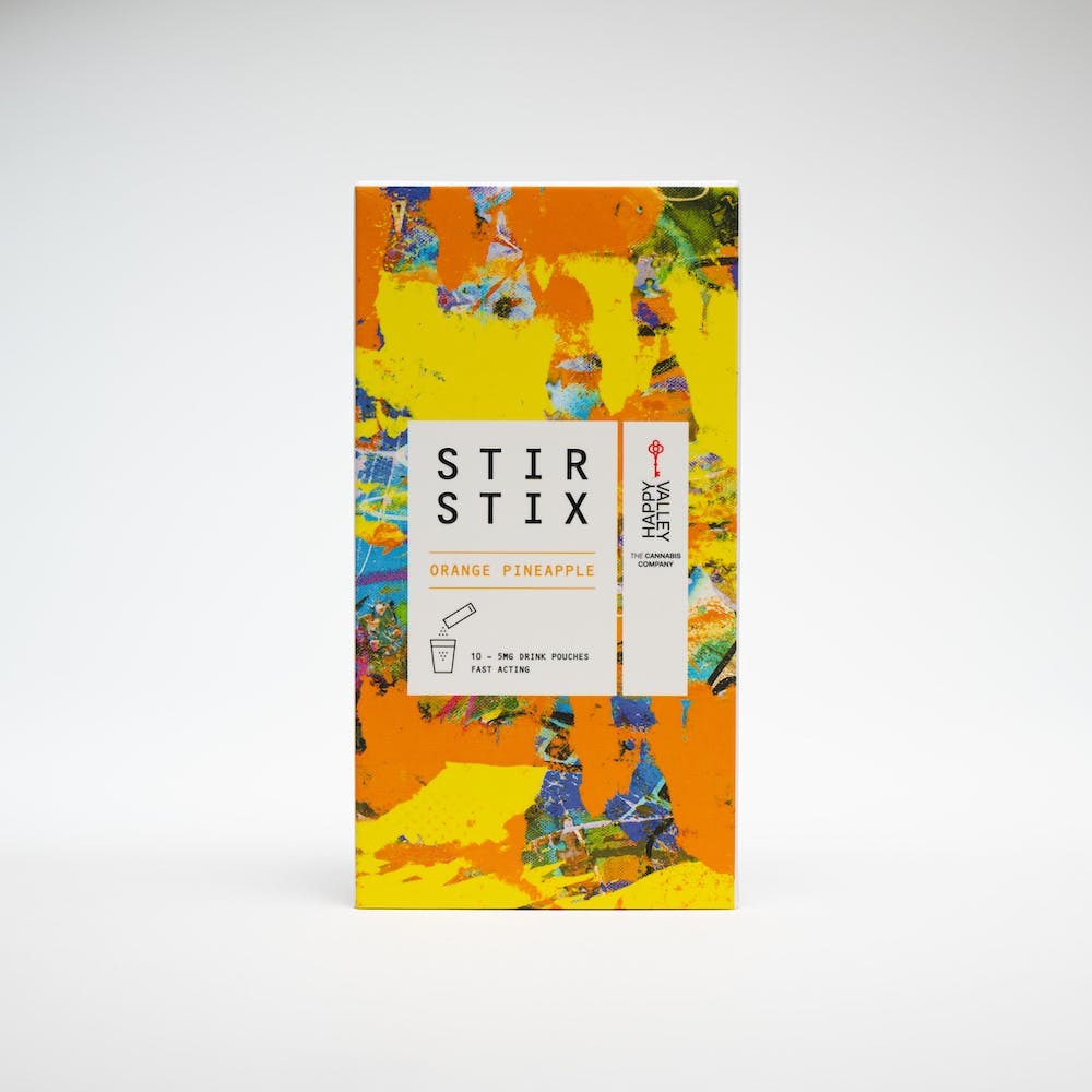 Stir Stix 50mg THC - Orange Pineapple (Fast Acting Edibles) | East ...