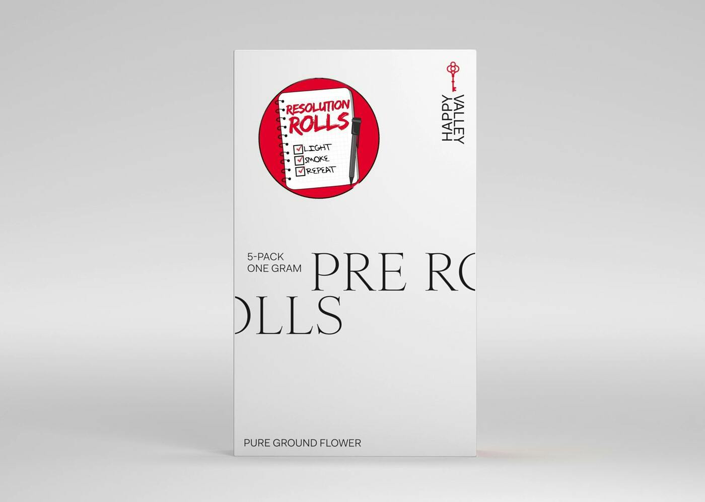 Pre-Roll 5-Pack 5g - "Resolution Rolls" - White Wedding - Donny Burger ...